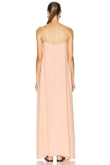 LESET Ari Maxi Dress - Peche