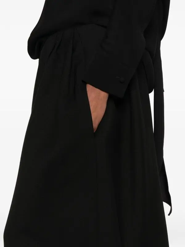 THE ROW Fauna Wool Bermuda Shorts