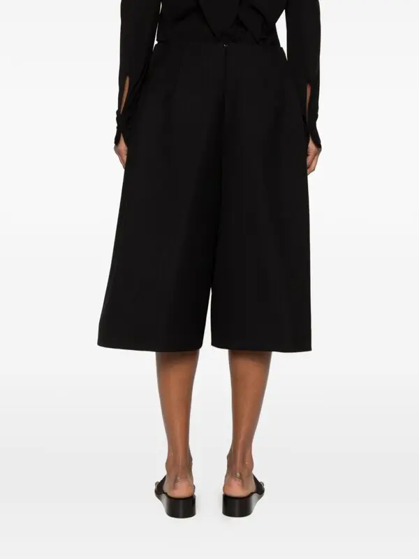 THE ROW Fauna Wool Bermuda Shorts