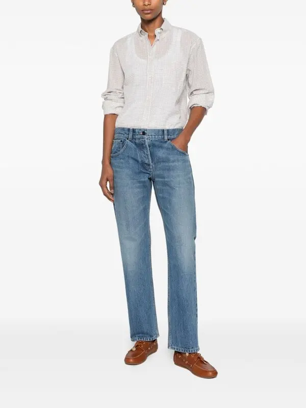 THE ROW Fima Denim Cotton Jeans