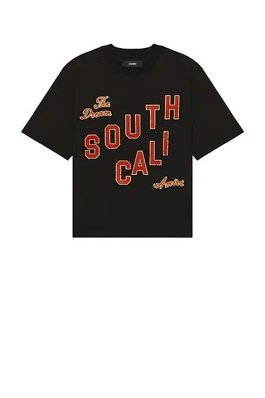 Amiri South Cali Flock Crop Tee