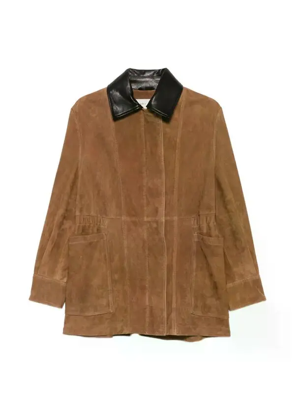 Nour Hammour Grange Suede Jacket