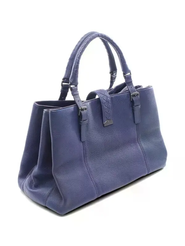 Bottega Veneta Cervo Roma Leather Tote Bag