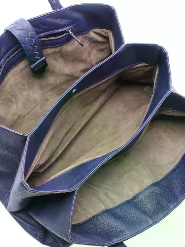 Bottega Veneta Cervo Roma Leather Tote Bag