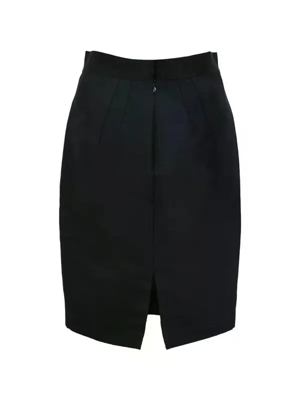 Giambattista Valli Wool Pencil Skirt