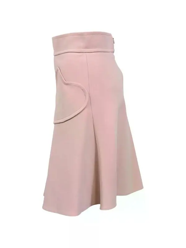 Red Valentino Cady Heart-pocket Skirt