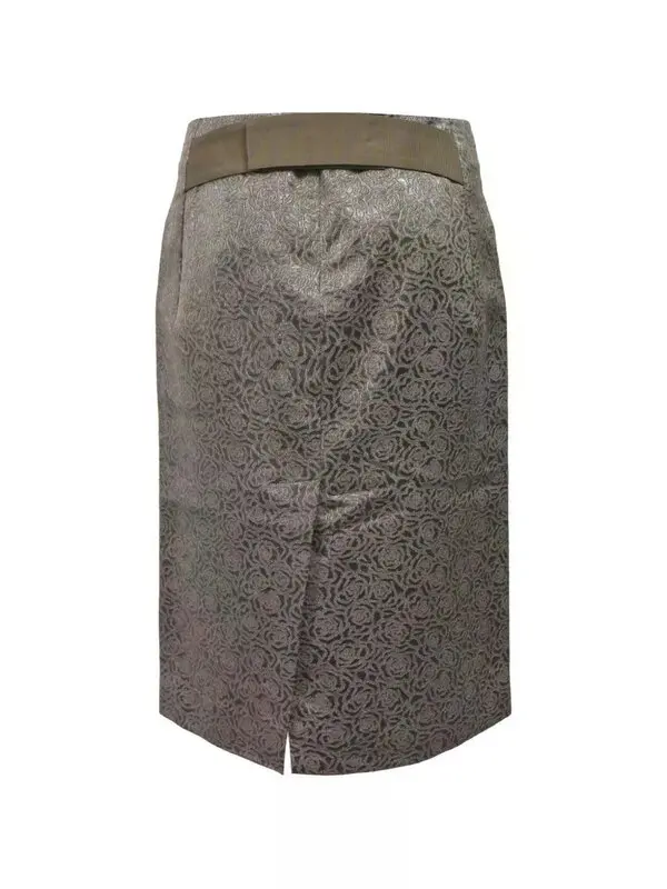 Etro Floral Print Pencil Skirt