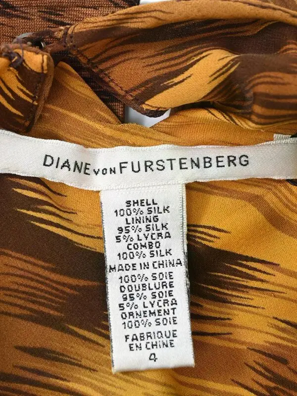 Diane Von Furstenberg Jamilla Printed Dress