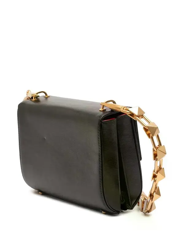 Valentino Garavani Grained Calfskin Stud Sign Shoulder Bag