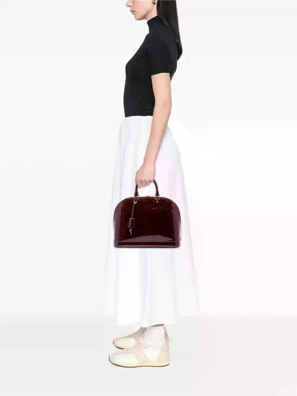 LOUIS VUITTON Monogram Vernis Alma Gm Handbag