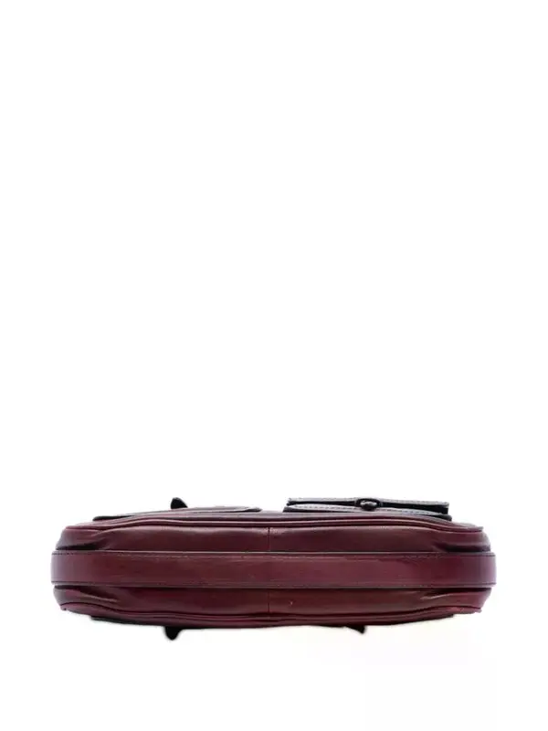 Bottega Veneta Intrecciato Trimmed Multi Pocket Leather Shoulder Bag