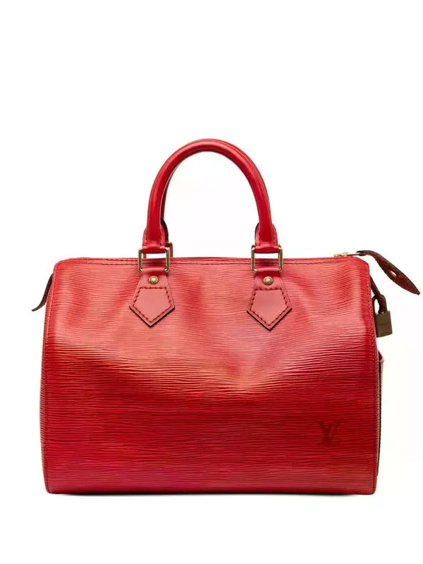 LOUIS VUITTON Epi Speedy 25 Boston Bag