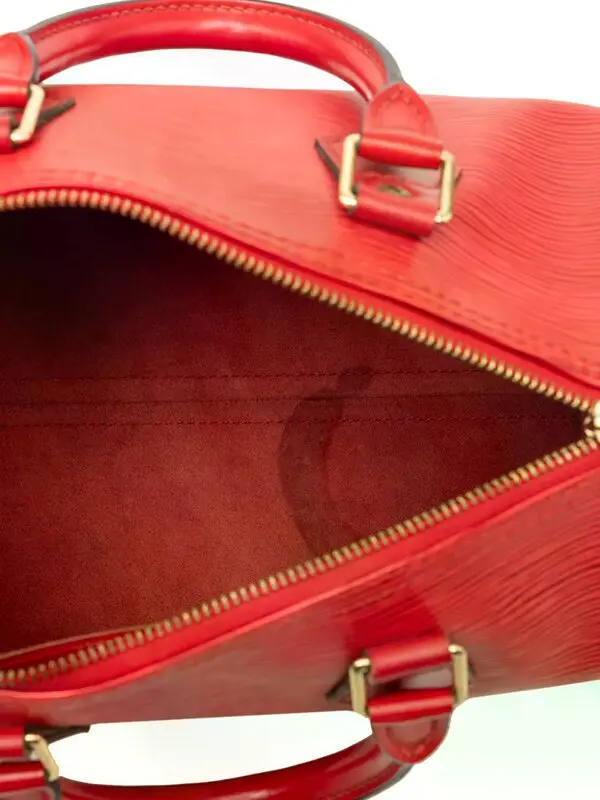 LOUIS VUITTON Epi Speedy 25 Boston Bag
