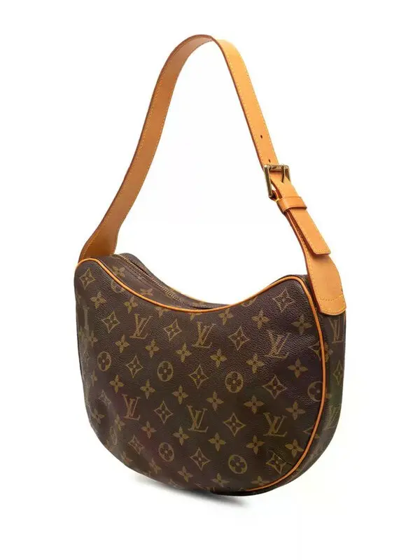 LOUIS VUITTON Monogram Croissant Mm Hobo Bag