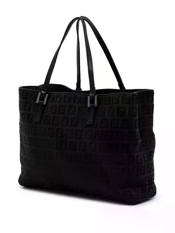 Fendi Zucchino Canvas Tote Bag