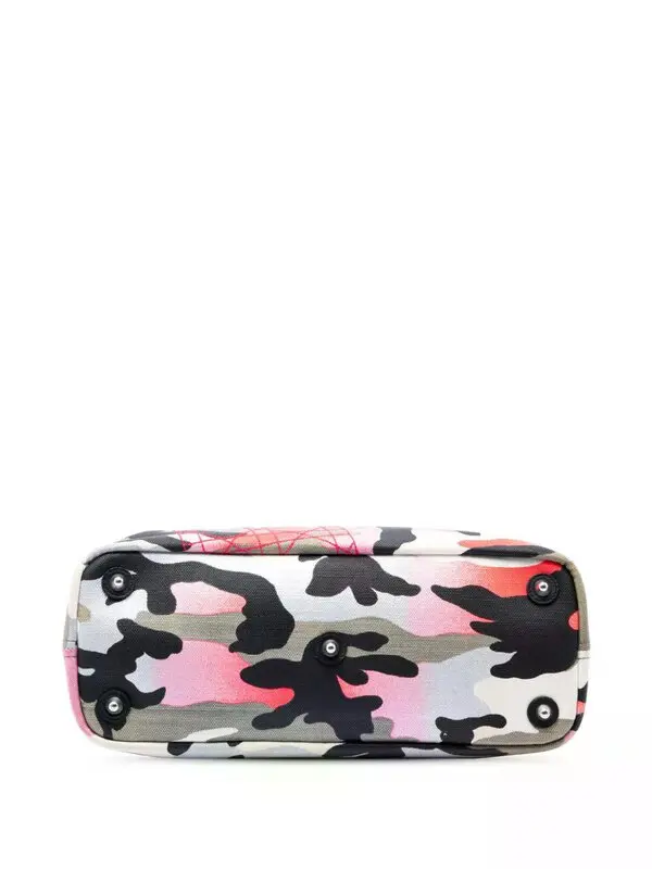 Dior 2011 Anselm Reyle Medium Camouflage Tote Bag