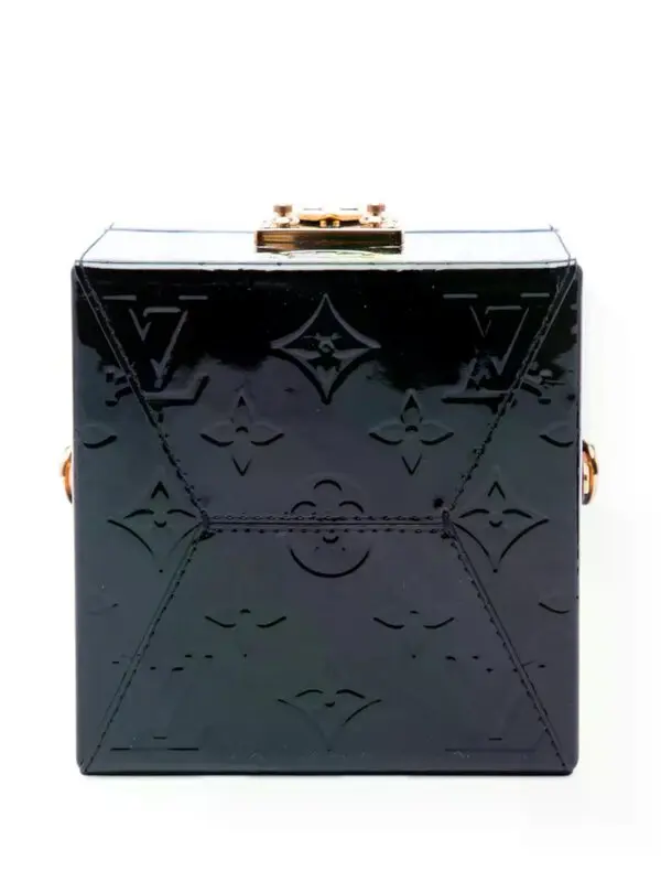 LOUIS VUITTON Monogram Vernis Bleecker Box Vanity Bag