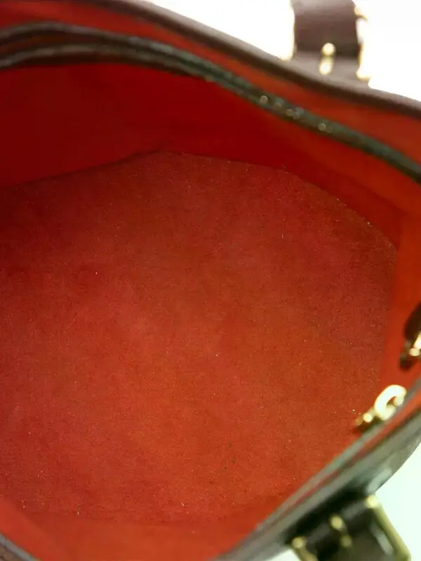 LOUIS VUITTON Damier Ebene Marais Bucket Bag