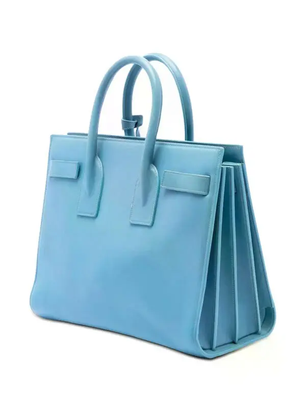 Saint Laurent Sac De Jour Satchel - Blue
