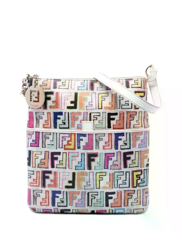 Fendi Multicolor Zucca Monogram Crossbody Bag - Multicolour