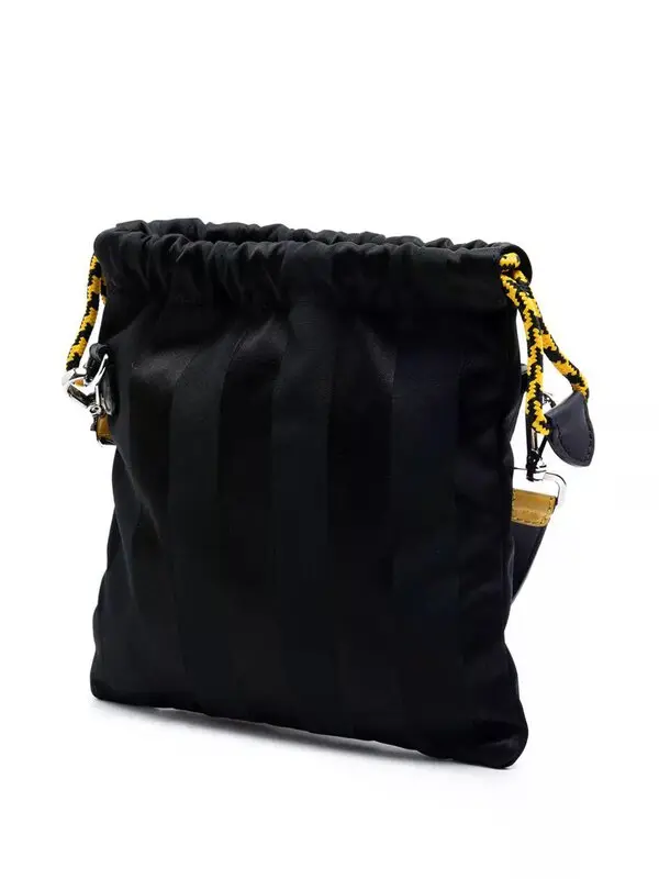 Fendi Pequin Nylon Pack Pouch Crossbody Bag