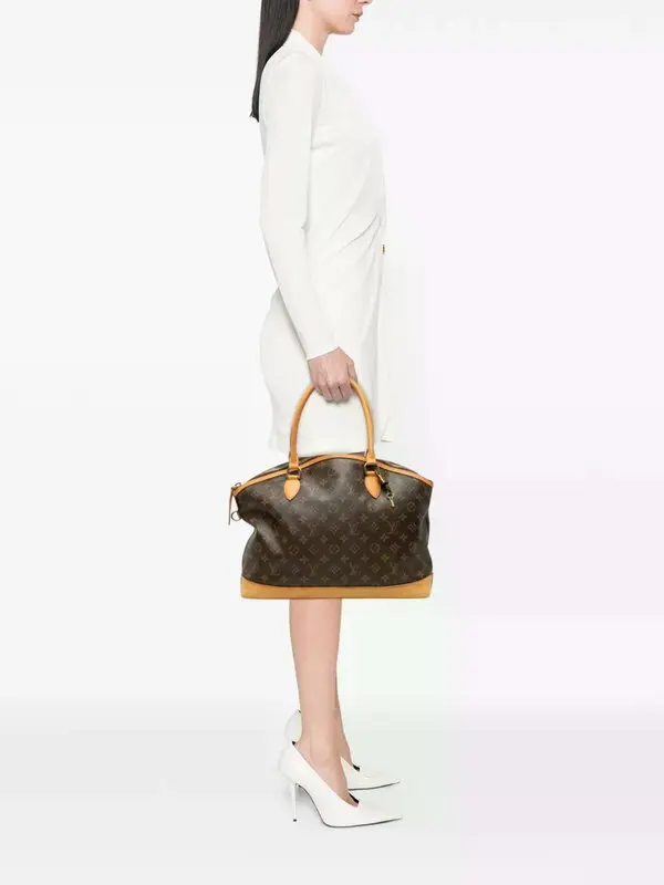 LOUIS VUITTON Monogram Lockit Horizontal Handbag