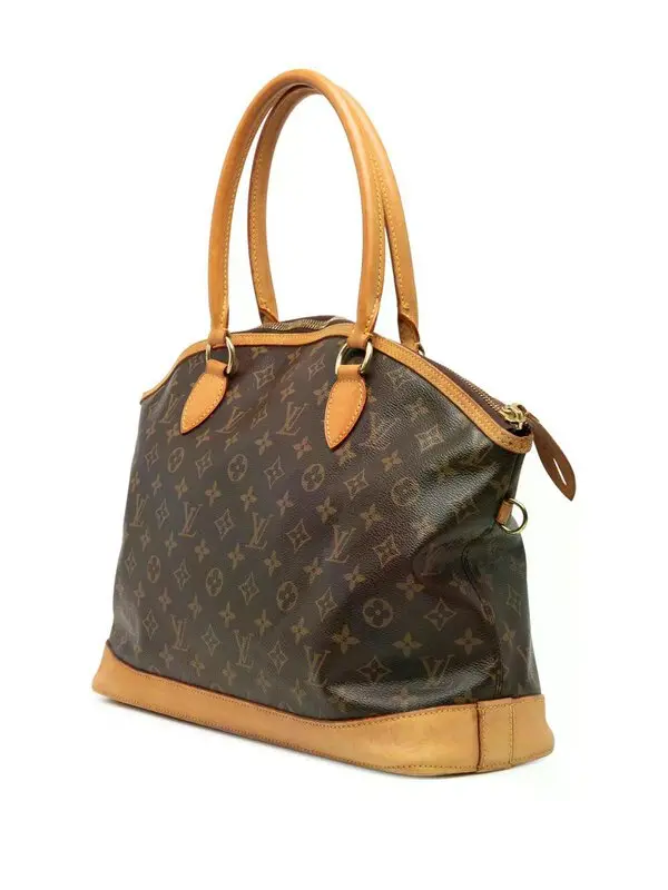 LOUIS VUITTON Monogram Lockit Horizontal Handbag