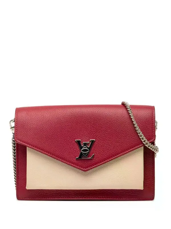 LOUIS VUITTON Mylockme Chain Pochette Crossbody Bag - Brown