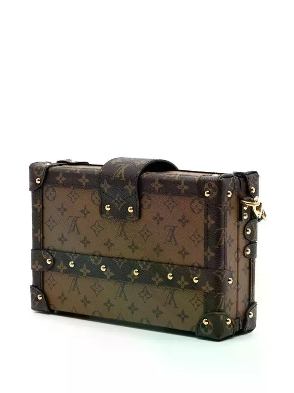 LOUIS VUITTON Monogram Reverse Petite Malle Crossbody Bag