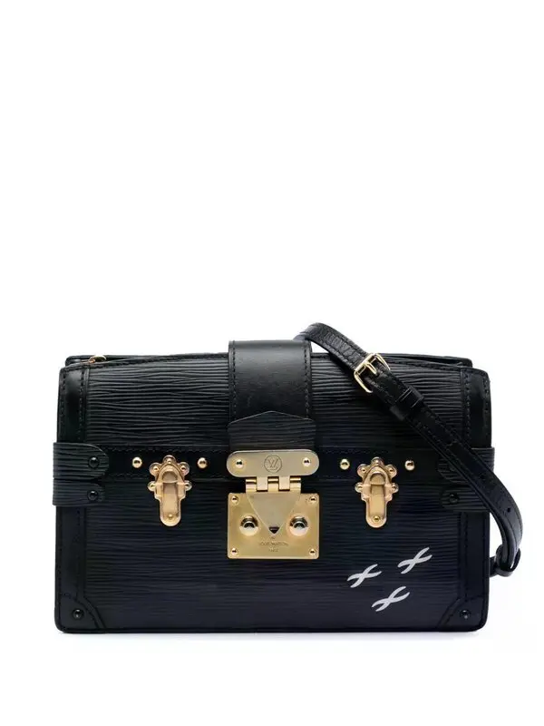 LOUIS VUITTON Epi Trunk Clutch Crossbody Bag