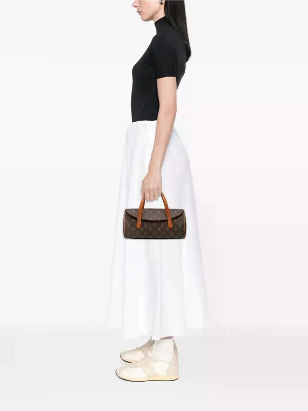 LOUIS VUITTON Monogram Sonatine Handbag