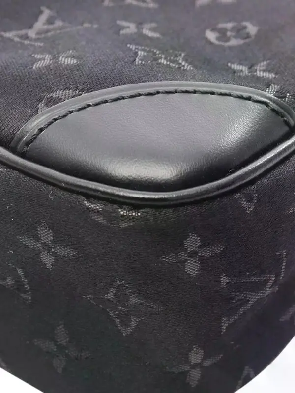 LOUIS VUITTON Monogram Mini Satin Boulogne Shoulder Bag