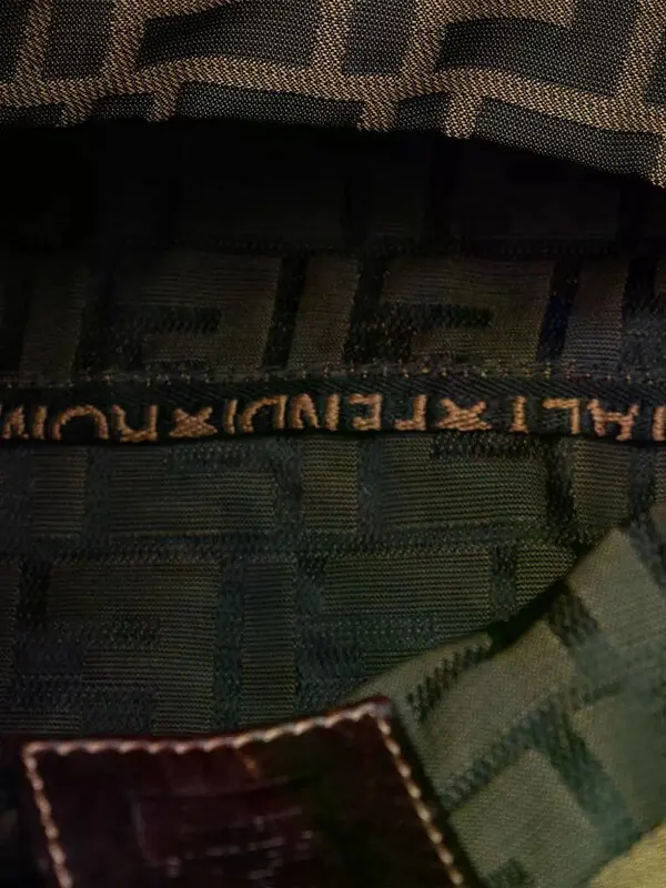 Fendi Zucca Canvas Tote Bag