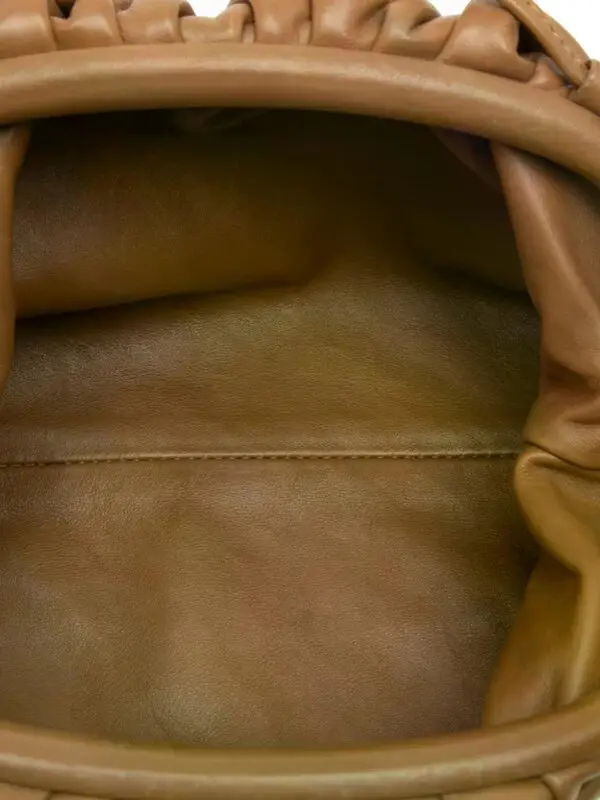 Bottega Veneta Mini Pouch Crossbody Bag - Brown