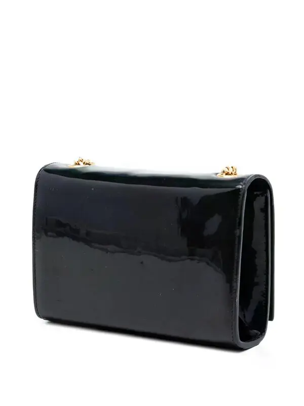 Saint Laurent Small Patent Leather Monogram Kate Tassel Crossbody Bag