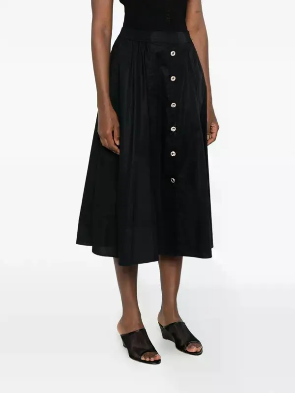 TWINSET Button-front Midi Skirt