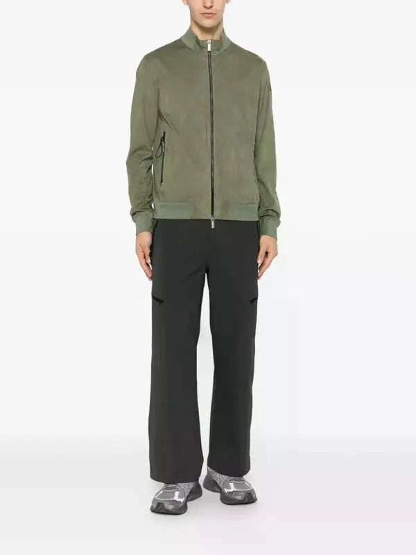 RRD Roberto Ricci Designs Suede-effect Zip-up Jacket