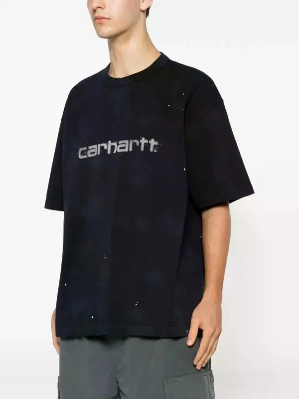 Carhartt Work In Progress S/s Painter Logo-print T-shirt - Blue