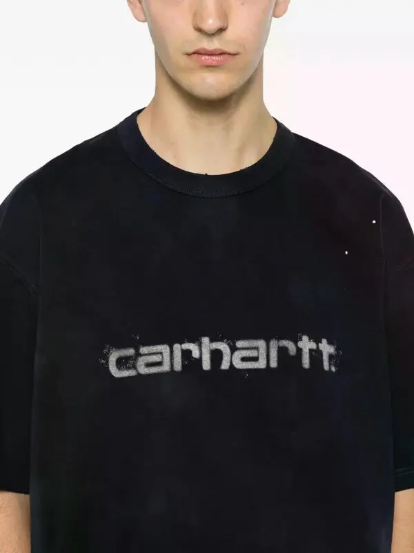 Carhartt Work In Progress S/s Painter Logo-print T-shirt - Blue