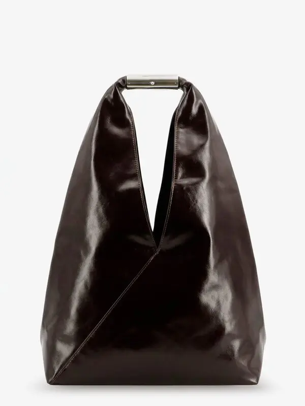 MAISON MARGIELA Shiny Leather Shoulder Bag