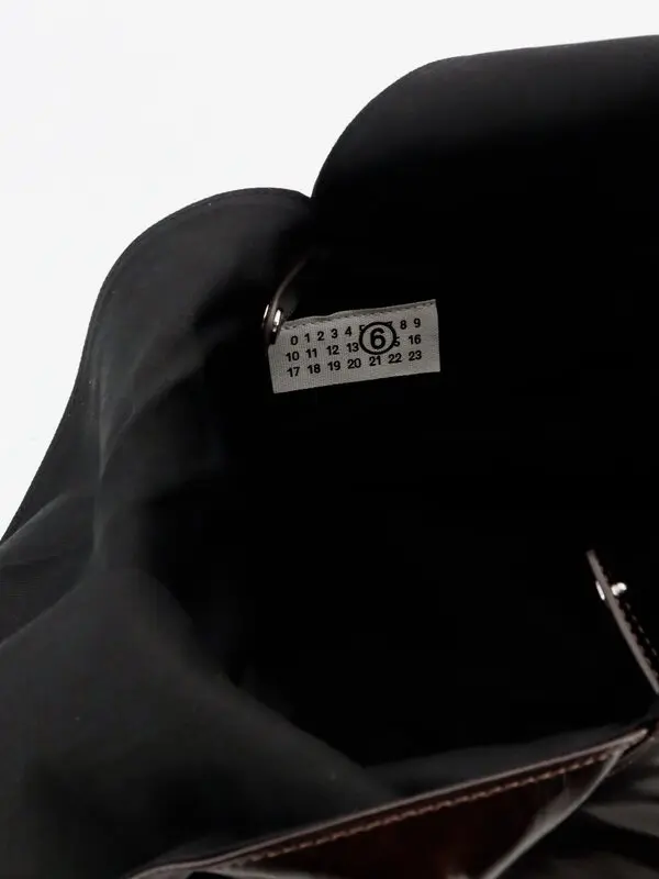 MAISON MARGIELA Shiny Leather Shoulder Bag