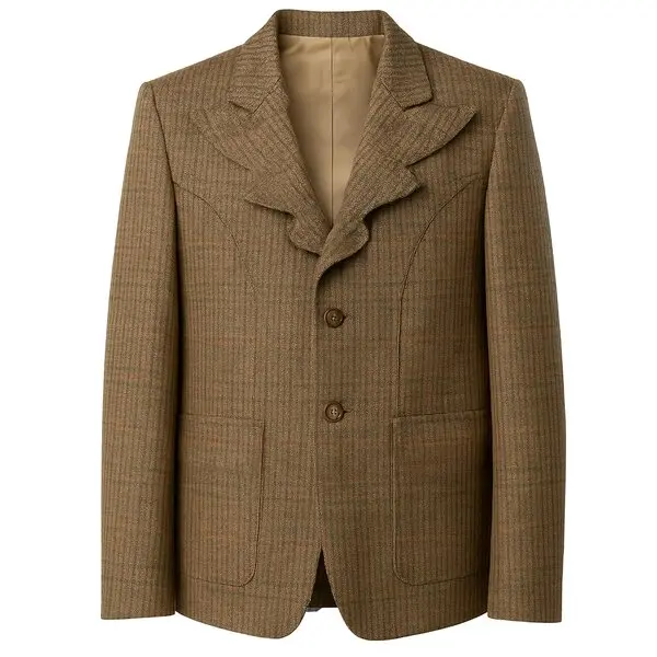 CASTANEDA Country Tailored Jacket Boxy Fit With Wings Detail