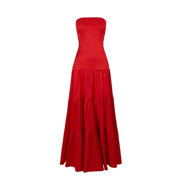 KOAHARI Mada Tiered Maxi Dress