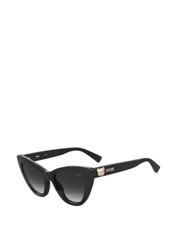 Moschino Teddy Bear Cat-eye Sunglasses - Black