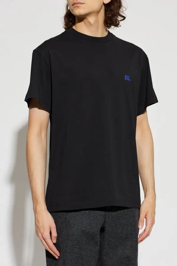 JIL SANDER T-shirt With Embroidered Logo