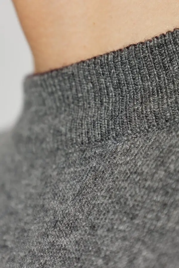 Eleventy Cashmere Crew Neck Sweater - Grey