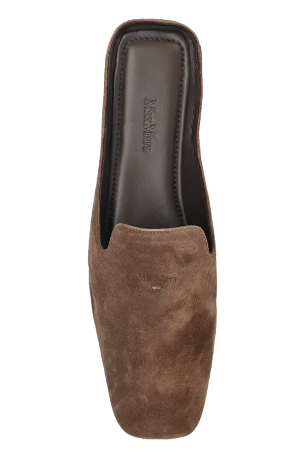 Max Mara Suede Slides