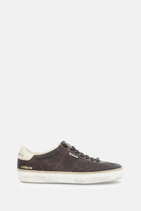 GOLDEN GOOSE Soulstar Suede Sneakers - Grey
