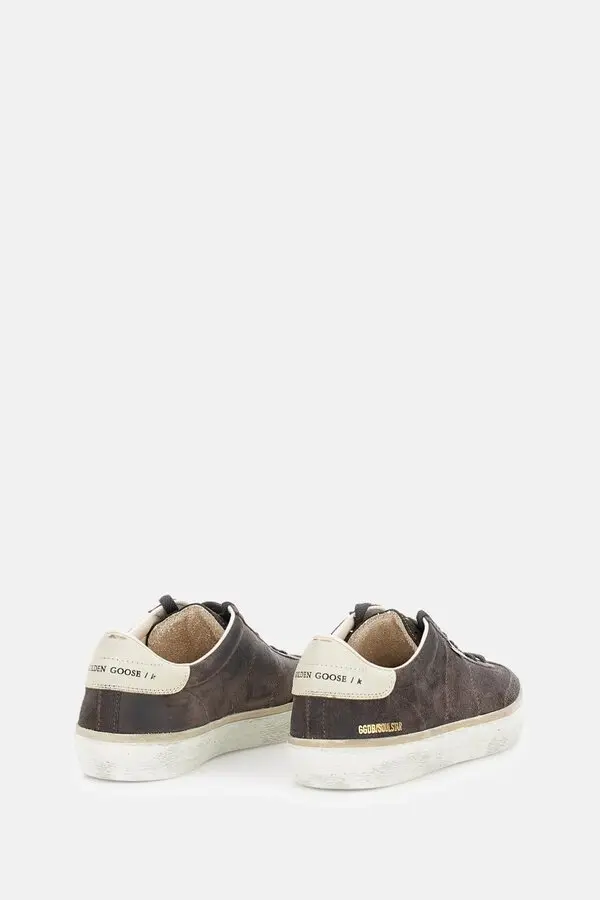 GOLDEN GOOSE Soulstar Suede Sneakers - Grey