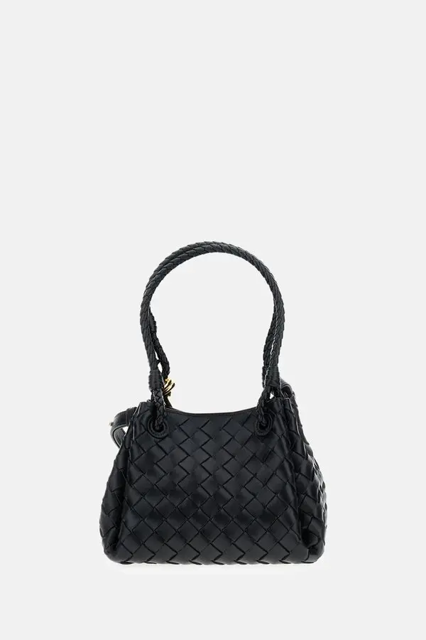 Bottega Veneta Small Parachute Bag - Nero